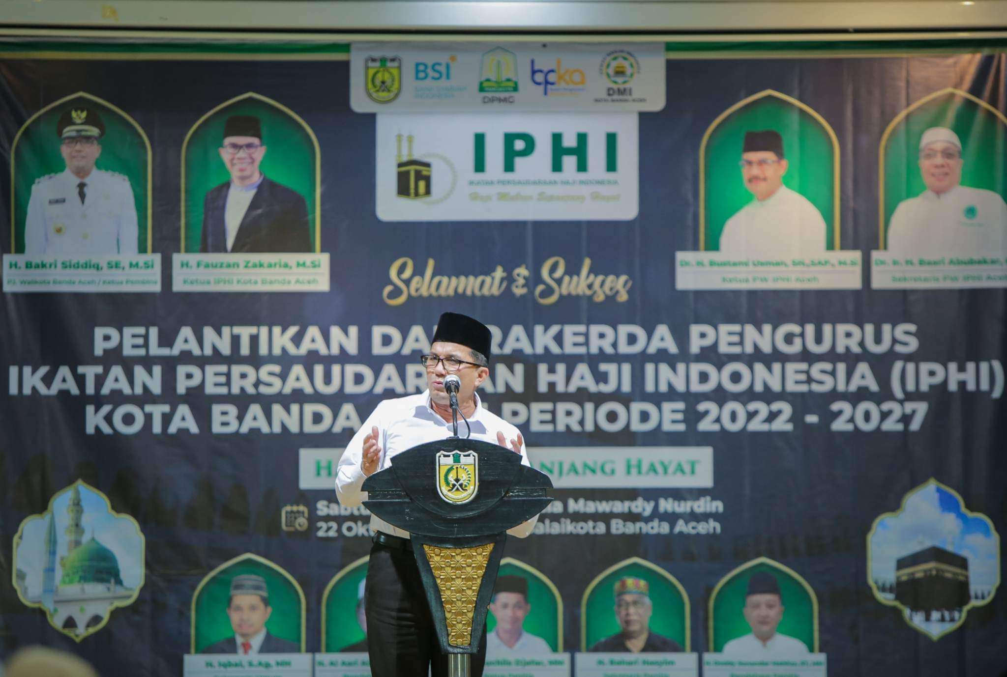 Pengurus IPHI Banda Aceh Dilantik, Ini Harapan Bakri Siddiq