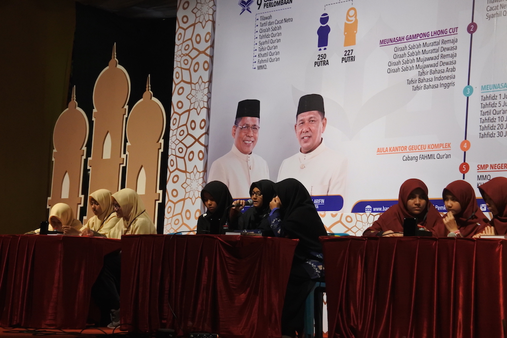 Warga Kota Antusias Saksikan Final Fahmil Quran, Banda Raya dan Lueng ...
